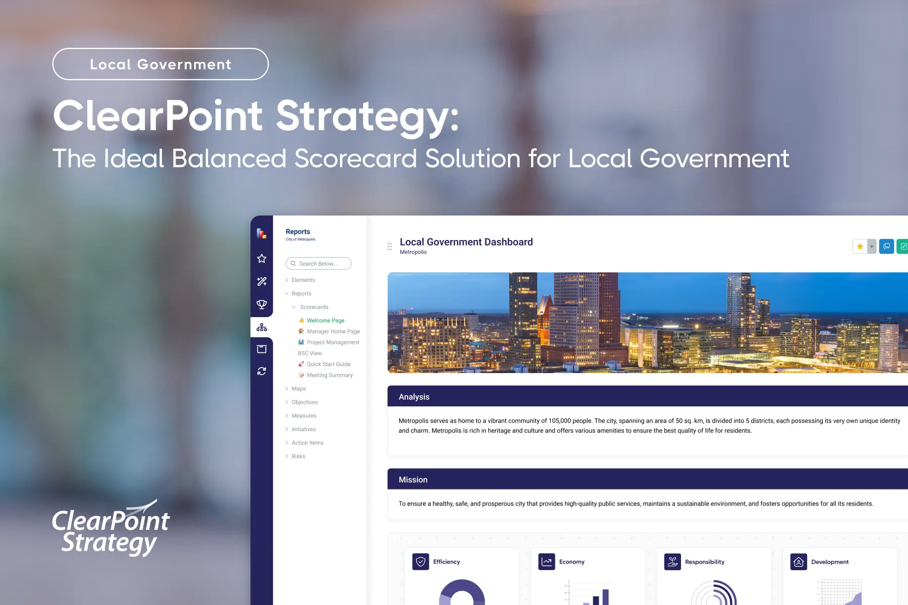 ClearPoint Strategy: Best Balanced Scorecard for Local Government | ClearPoint Strategy Blog